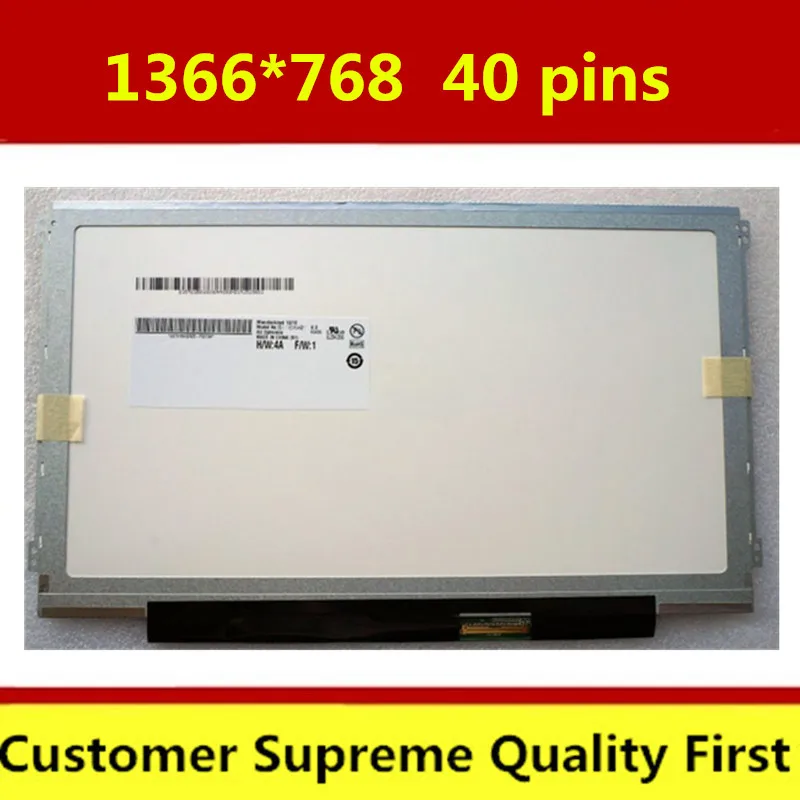 Free Shipping 1366*768 40 Pins 11.6'' Laptop Lcd Led Screen For Lenovo ...