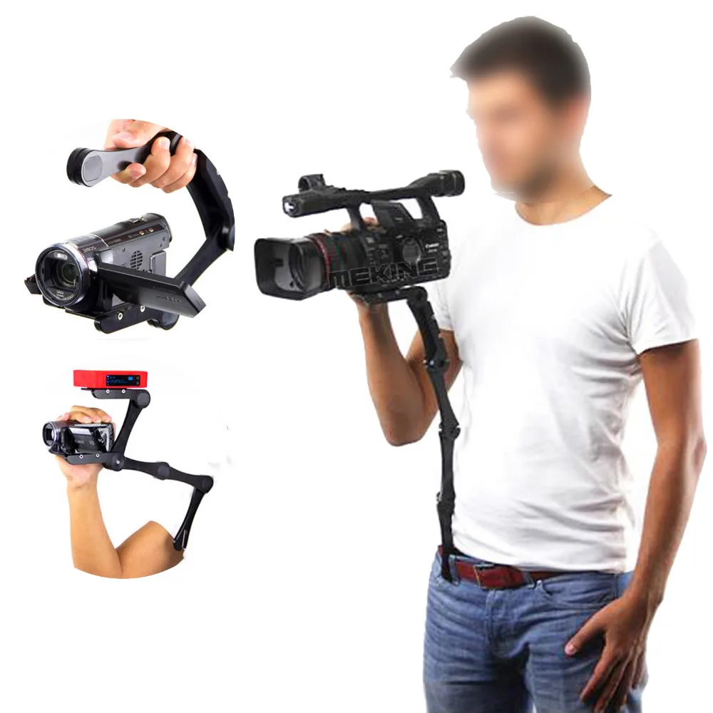 C Shape Camera Video Bracket Handle Handheld holder Stabilizer Grip for ...