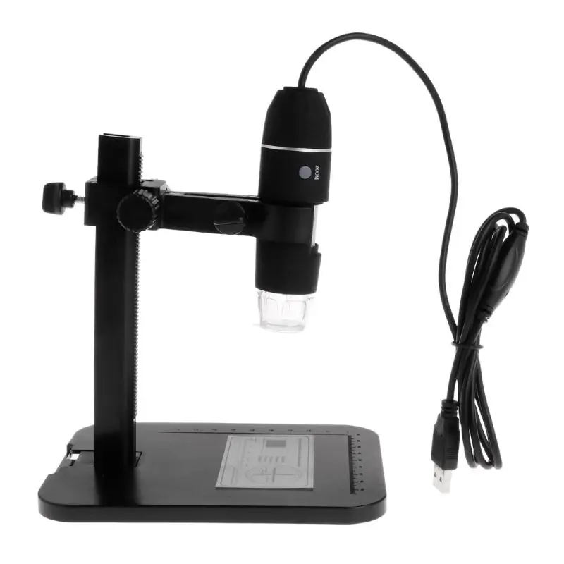 Portable USB Digital Microscope 1000X 2MP 8 LED Endoscope Magnifier ...