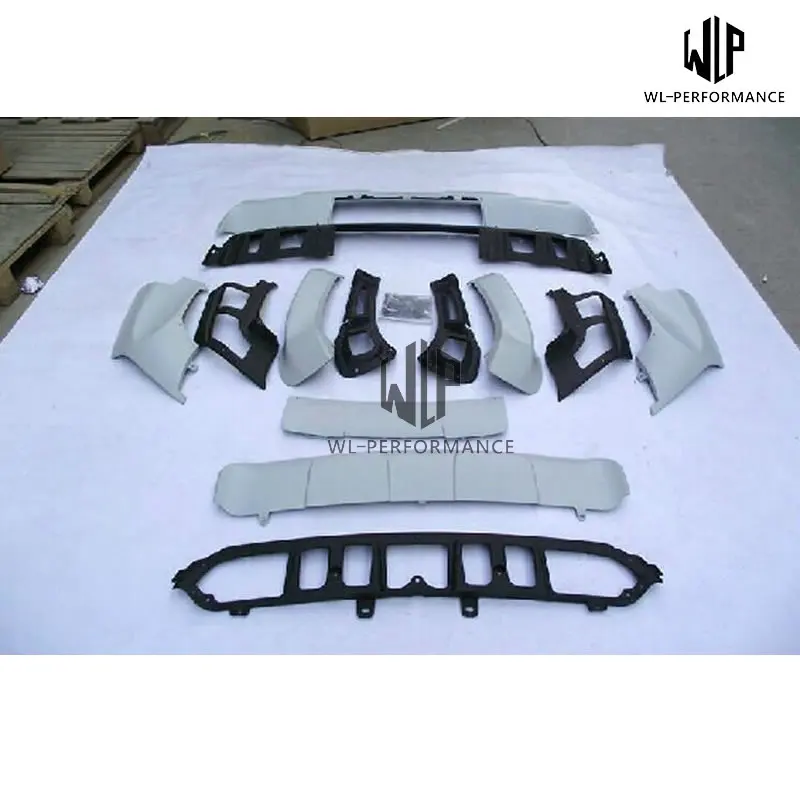 E70 PP Unpainted Car Body Kits Front Splitter Rear Diffuser For BMW E70 ...