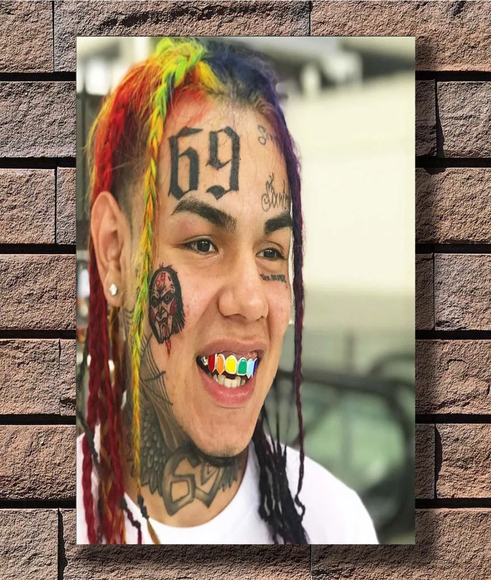 B 739 Tekashi 6ix9ine Daniel Hernandez Poster Rapper Poster Art L W ...