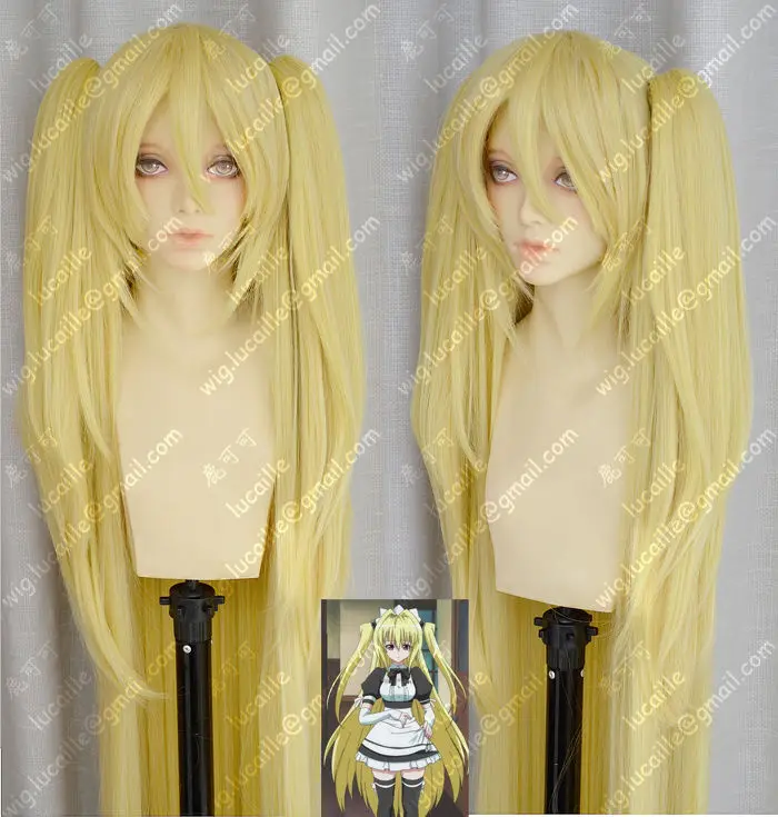 Golden Shadow maid loli princess Aristocratic gold Cosplay Wig >>Party ...