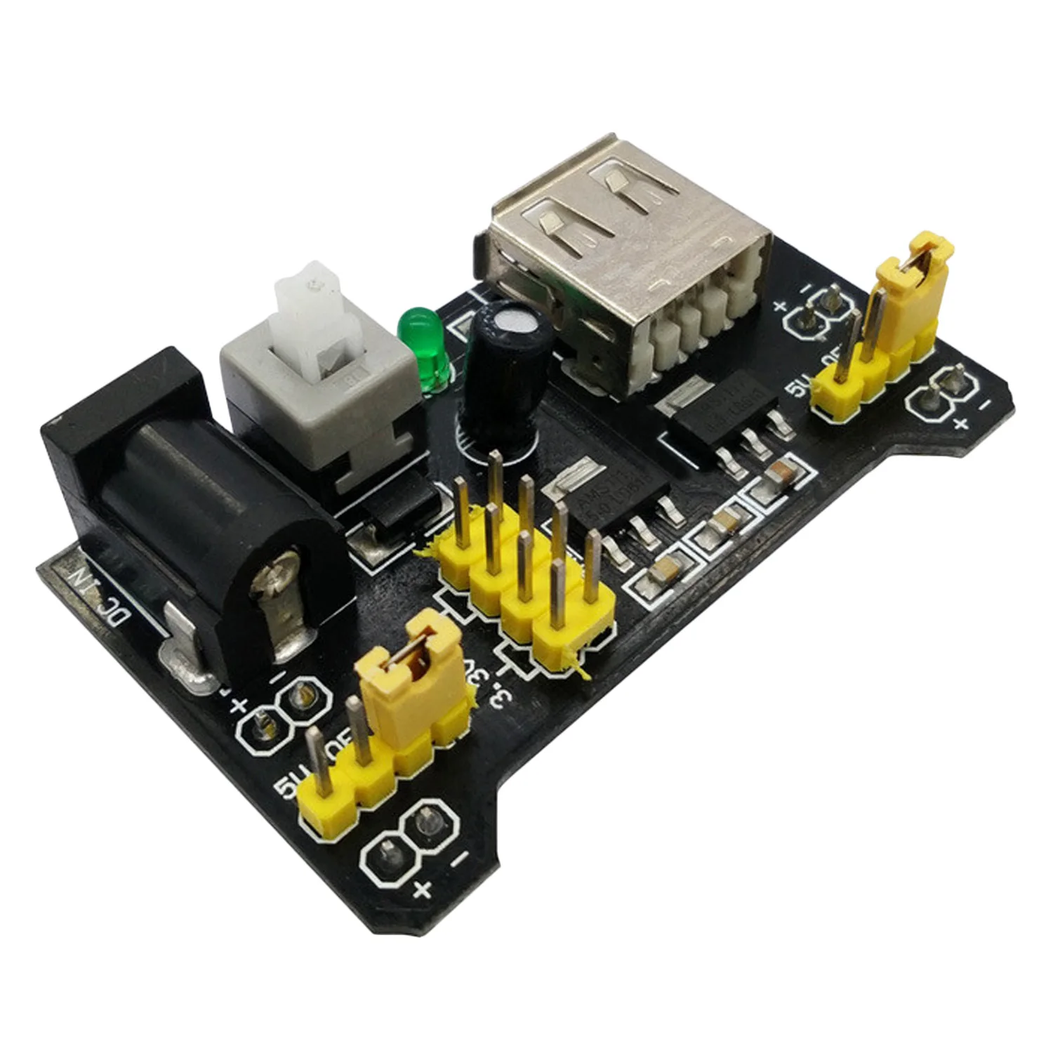 Besegad 4 PCS MB102 Breadboard Power Module Supply 3.3 V Solderless ...