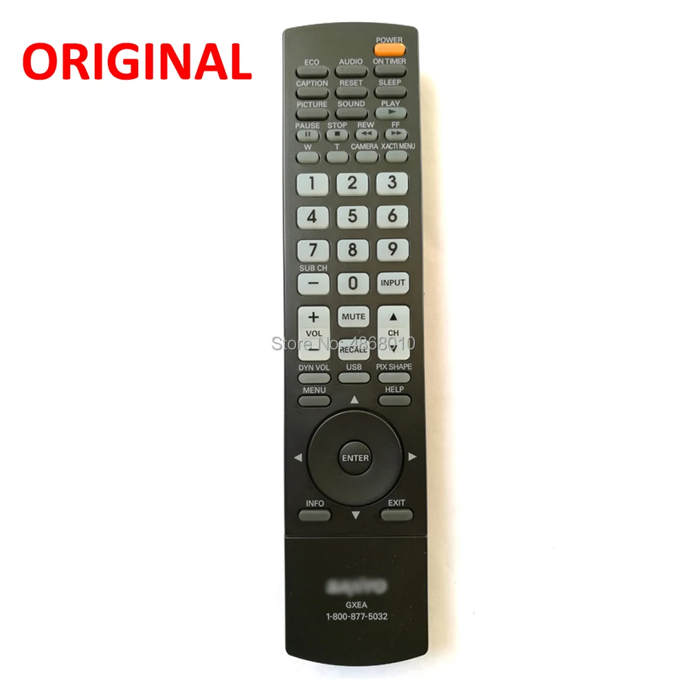 New -Télécommande GXEA 1-800-877-5032 originale, pour Sanyo DP37840 ...