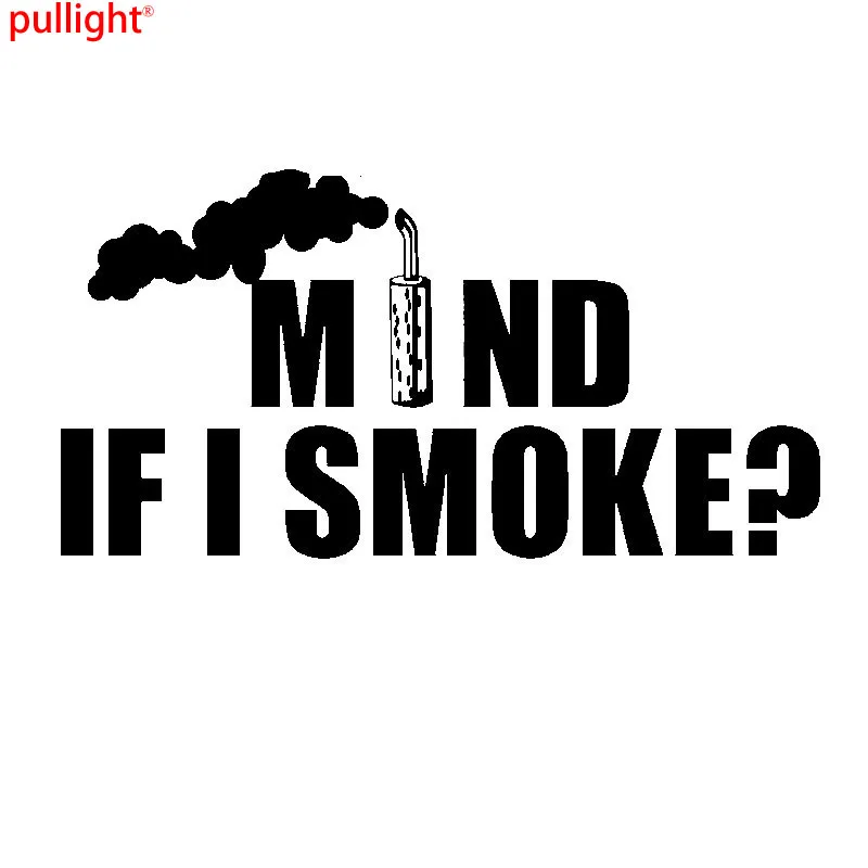 Mind If I Smoke car stickers Funny Diesel auto Truck Soot Theme Vinyl ...