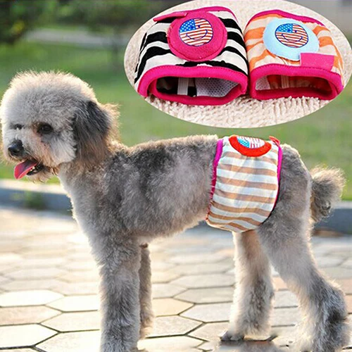 Male Pet Dog Nappy Band Clothes Sanitary Pants Training Toilet Belly ...