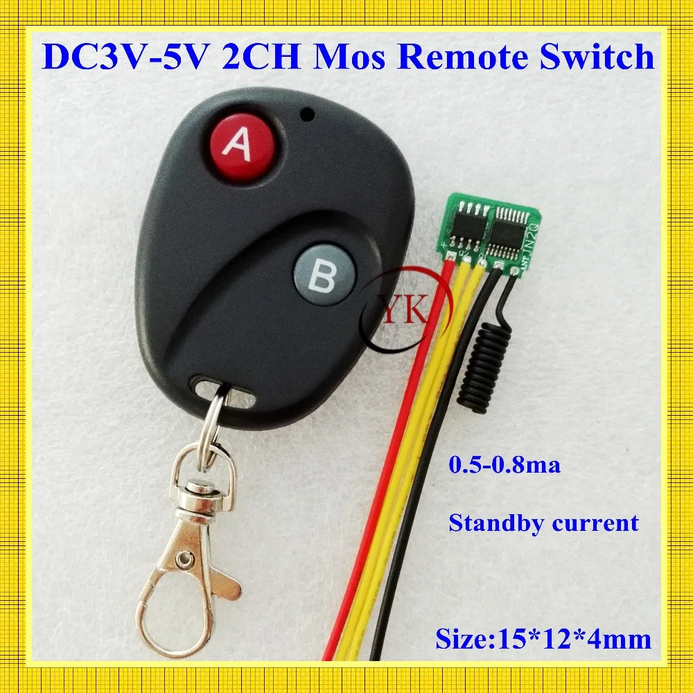 2-CH-Micro-Contactless-RF-Remote-Switch-Low-Standby-Current-0-5-0-8ma ...