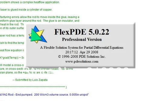 FlexPDE Pro 3D 5.0.22 Windows Win 7|windows ce gps navigation software ...