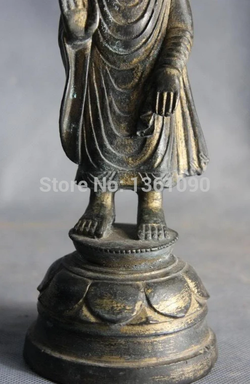 001003 Chinese Beiwei Buddhism Temple Copper Bronze Sakyamuni Tathagata ...