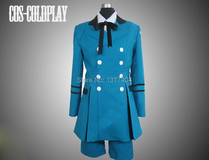 Cos Coldplay Black Butler Kuroshitsuji Ciel Phantomhive Cosplay Costume ...