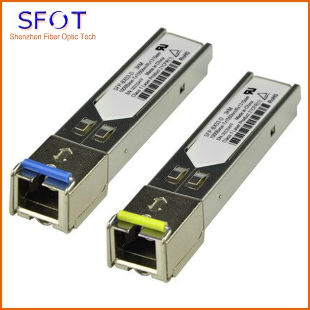 1.25G SFP module single mode single fiber SC port 3KM Compatible with ...