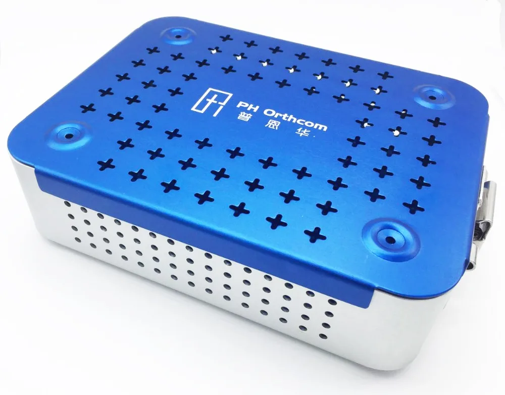 Oem Sterilization Box Instruments Container Autoclavable Box Orthopedic ...