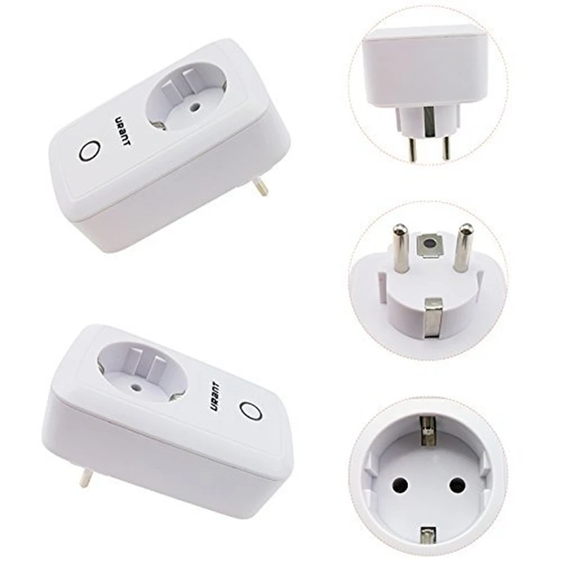 URANT EU UK plug WiFi Smart Plug Socket sonoff s20 Wireless Remote ...