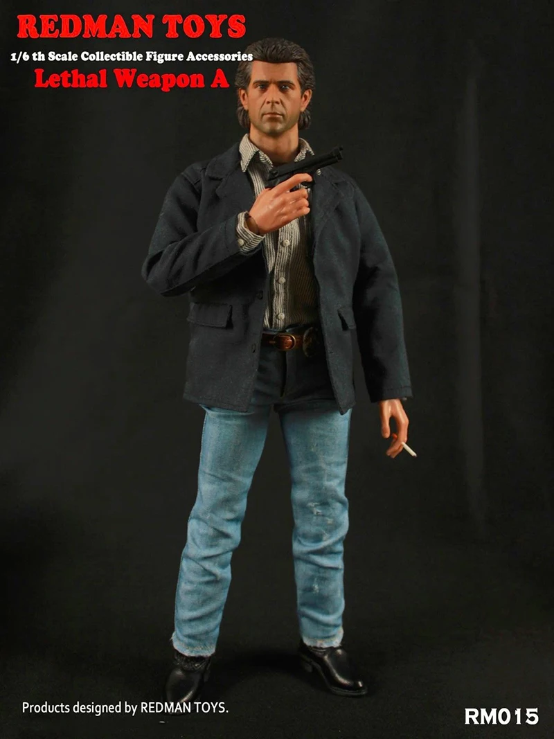 REDMAN TOYS RM015 1/6 Scale Lethal Weapon Mel Columcille Gerard Gibson ...