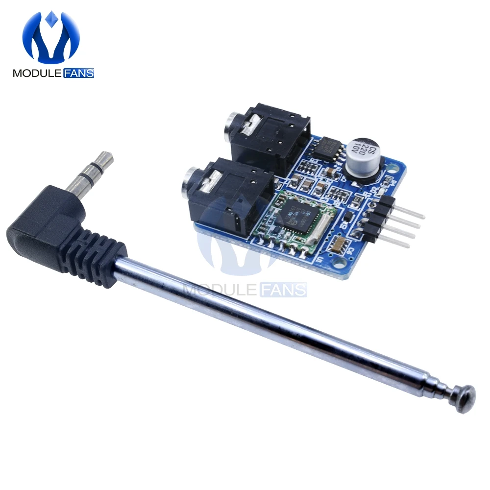 TEA5767 FM Stereo Radio Module For Arduino 76 108MHZ With Free Antenna ...
