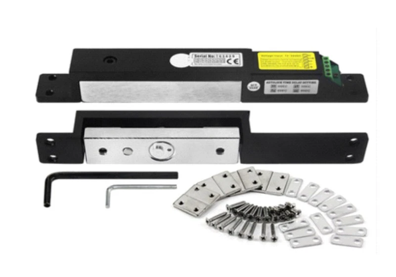 24VDC 12VDC with time delay concealled Shear Lock Electric Magnetic ...