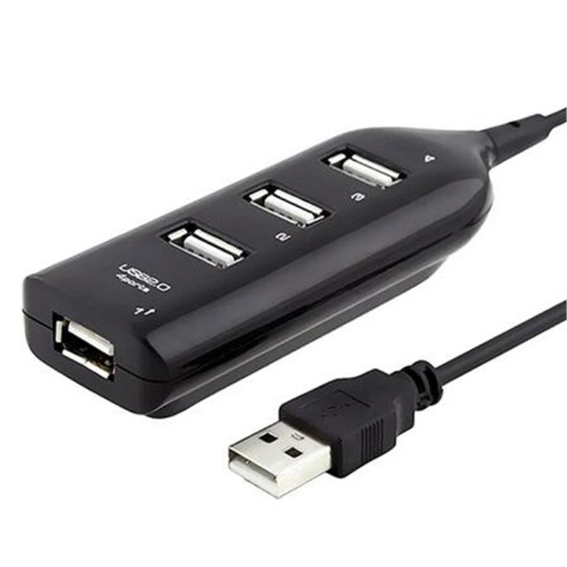 4 Port USB 2.0 High Speed USB Charger Slim Smallest Mini 4 port wall ...