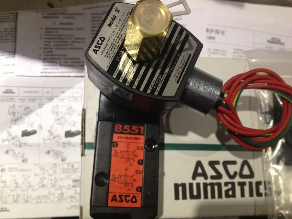 Asco G551A001MS ASCO válvula solenóide de fornecimento de 551,531 ...
