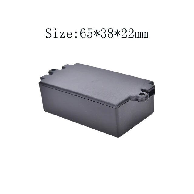 Waterproof ABS Plastic Electronic Enclosure Project Box Case Black 65* ...