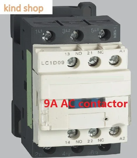 9A AC Contactor 24V 110V 220V 380V Coil Voltage|ac contactor|contactor ...