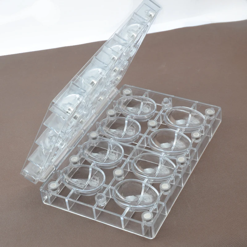 DHL large 3d Full hollow egg shape magnetic chocolate mould pc ...