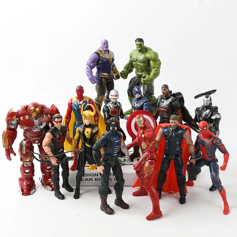 The Avengers 3 Infinity War Figure Super Heroes Iron Man Hulk Thanos ...