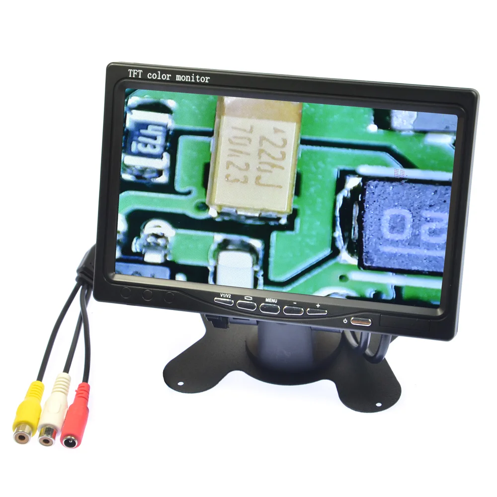 HD 800x480 7 inch LED TFT LCD monitor 7" LED backlight display Stand ...