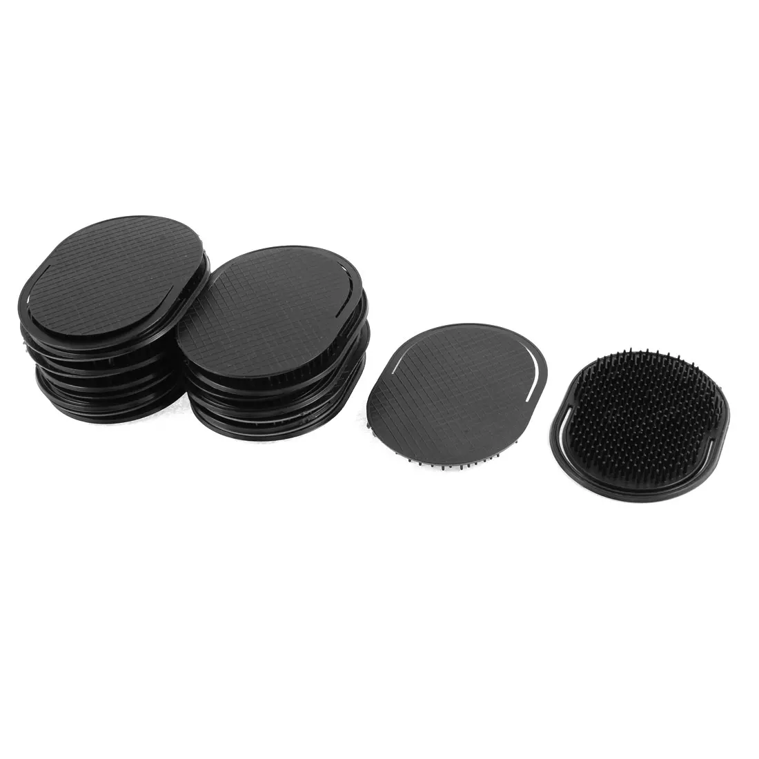 UXCELL Plastic Oval Shaped Portable Hair Comb Scalp Massage Brush 20Pcs ...