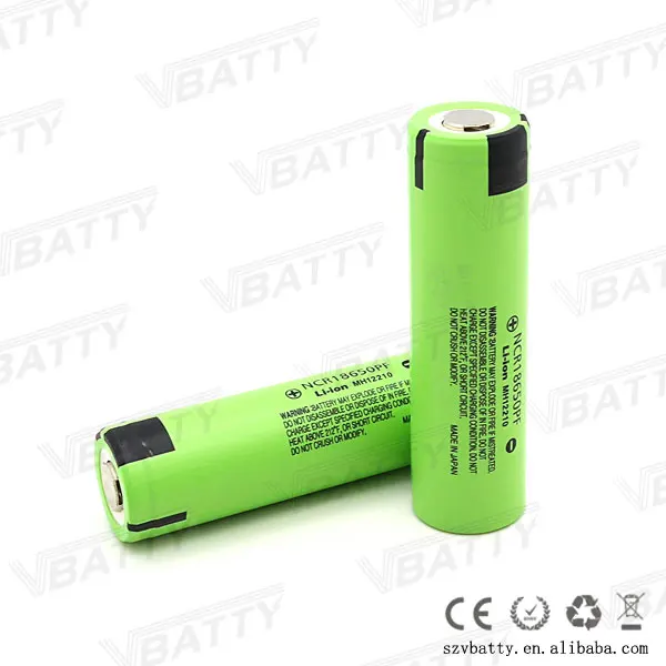 100% original for Panasonic NCR18650PF 2900mah 10A flat top not PCB li ion battery high quality ...