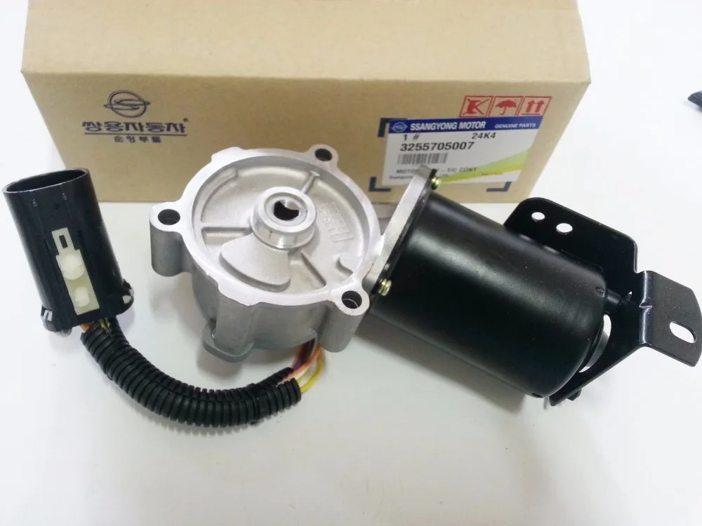 쌍용 무소/스포츠 코란도 렉스턴 2WD 4WD 용 OEM 3255705007, 전송 제어 모터 T/C 모터 #3255705007 ...