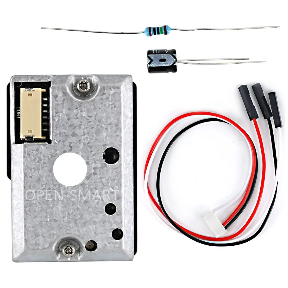 OPEN-SMART PM2.5 Serial Optical Dust Smoke Sensor Module for Arduino