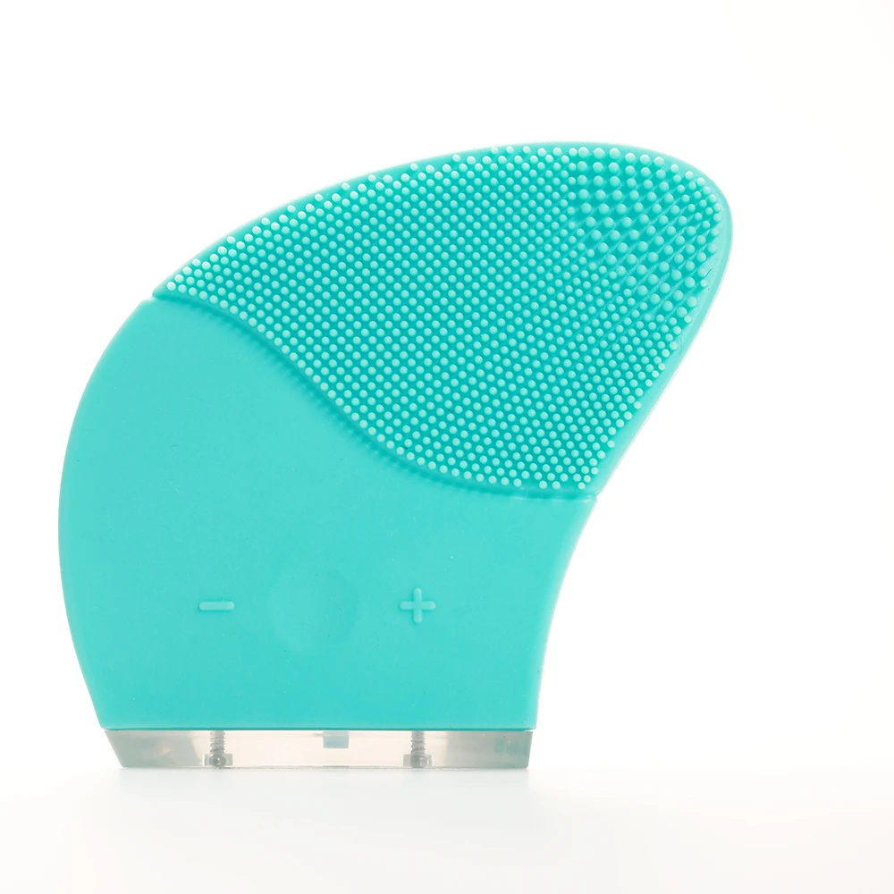Zlime Ultrasonic Electric Face Cleanser Vibration Silicone Cleansing Brush Massager Facial