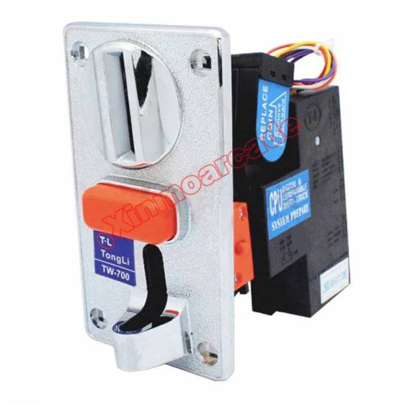Tw-700 Metal Front Entry Single Coin Acceptor Coin Selector Token Coin ...