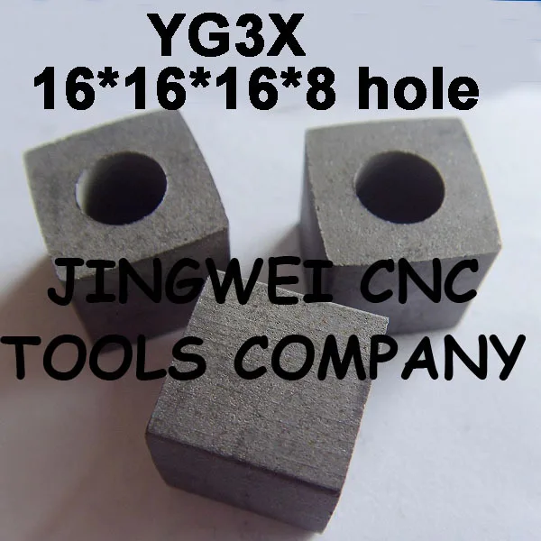 Yg3x Carbide Power Feed Contact 16x16x16x10.5 For Wire Cut Edm Parts ...