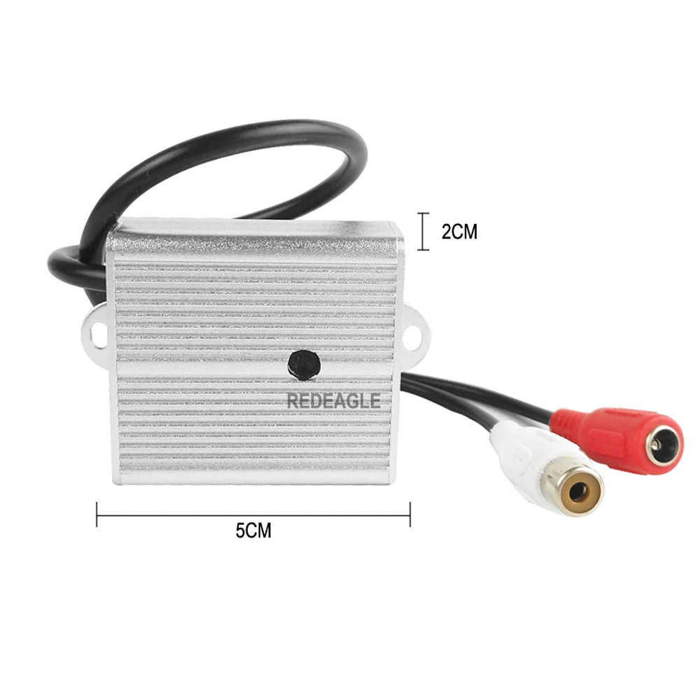 Hight Quality CCTV Mic Microphone Sound Monitor Voice Audio For ...