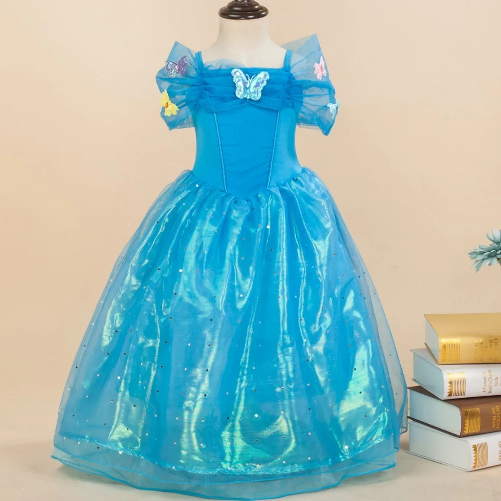 Free shipping 5 pcs/lot Girls Princess Cinderella Dress Up Childrens ...
