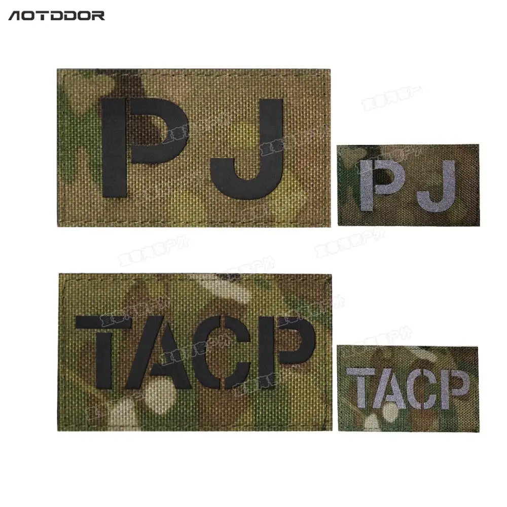 AIR SUPPORT PJ IR patches Multicam Tactical Army Airsoft Military patch ...