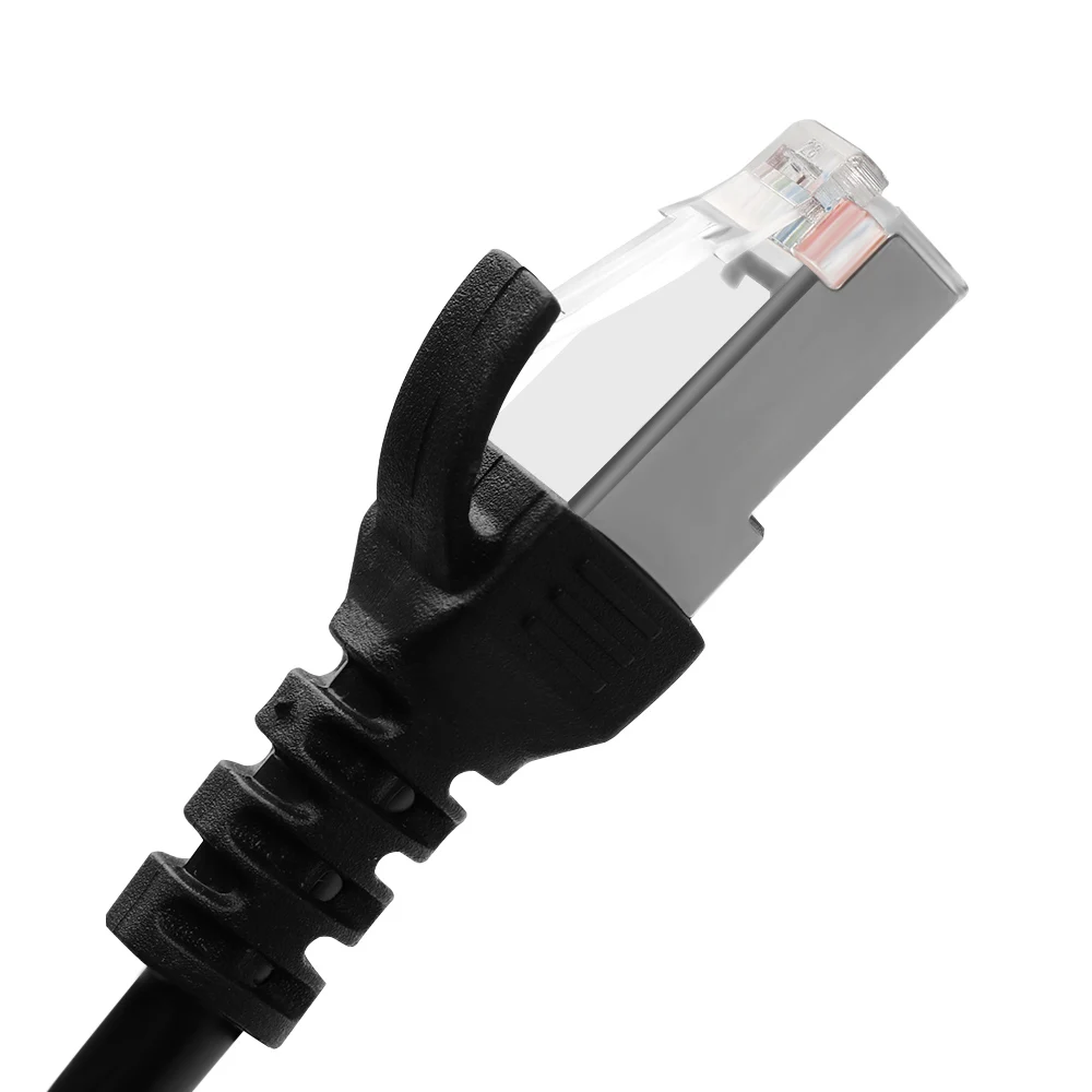 RJ45 1 Male to 2 Female Ports Ethernet Network Plug Cable Splitter ...