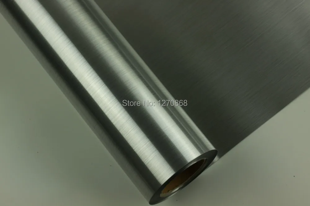 24"*30m roll of silver pigment printing film &silk silver finish|roll ...