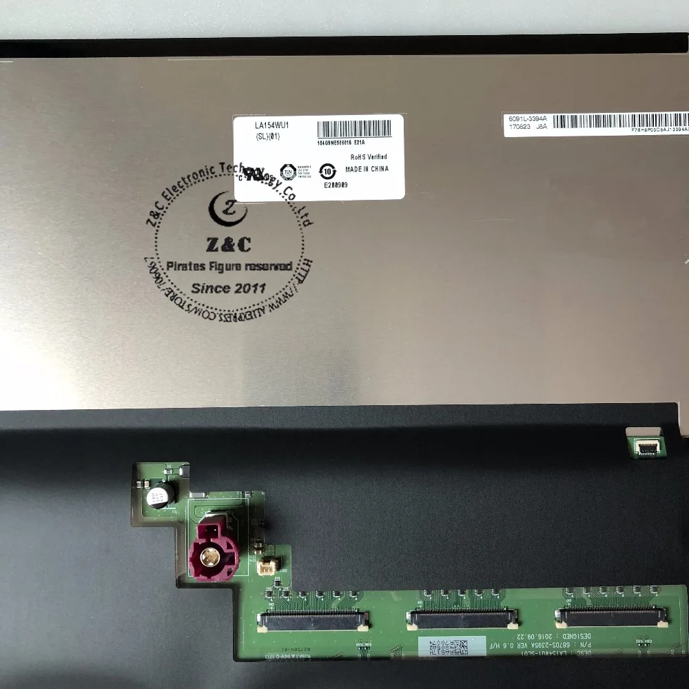 LA154WU1-SL01 LA154WU1(SL)(01) LA154WU1SL01 15,4 дюймовый ЖК-дисплей ...