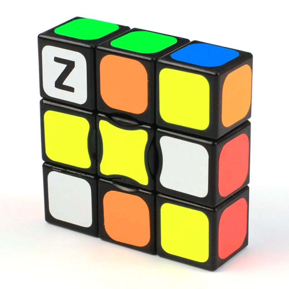 1x3x3 Black Speed Smooth Magic Cubes Sticker Puzzle Cubes Chindren ...