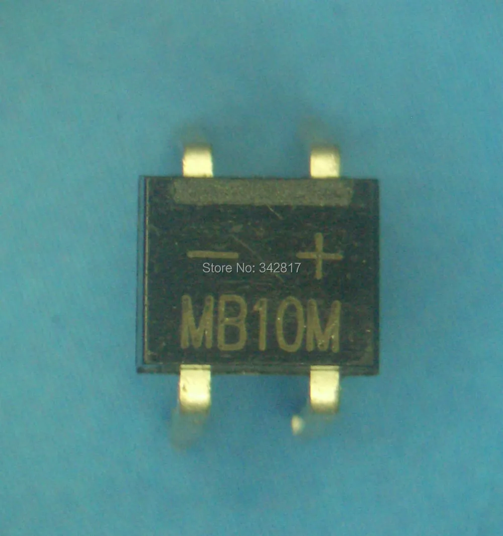 Mb10m diodo ponte GPP 0.5A 1000 V DIP 4 100 Pcs MBM|bridge diode|diode ...