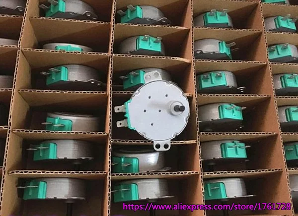 Átmérő 50 Mm-Es Karom-Pólusú Motor Ac 100V 3W Állandó Mágneses Szinkron ...