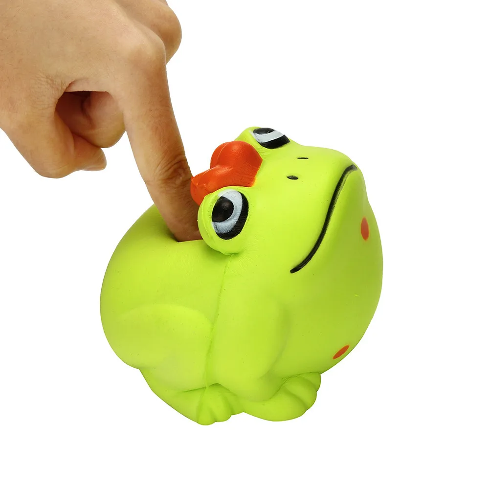 Soft Slow Rising Squishy Toys Funny Frog Jumbo Cartoon squishy animals ...