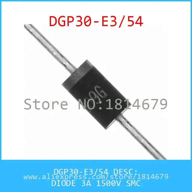무료 배송 5 개/몫 DGP30 E3/54 다이오드 3A 1500 볼트 SMC DGP30 E3 DGP30 30 E|diode ...