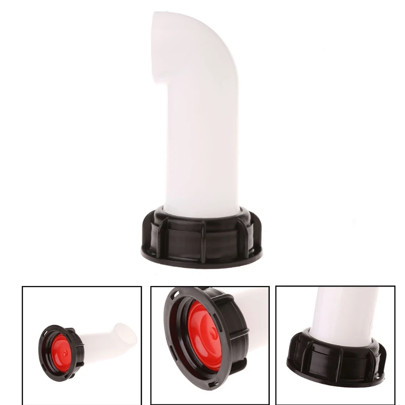 Ibc Tote Tank Drain Cover Extension Spout Hose Nozzle Tap Cap Valve ...