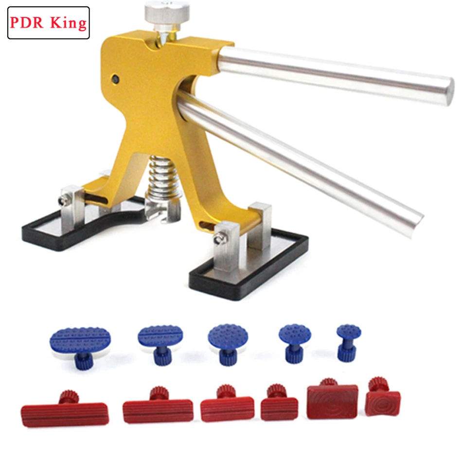 Adjustable Car Kit Dent Lifter Tools Paintless Dent Repair Tools Hail ...