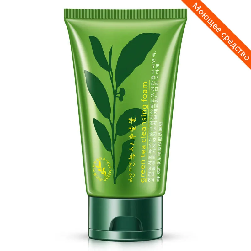 100pcs Horec Green Tea Cleanser Foam Extract Essence Face Cleanser Oil