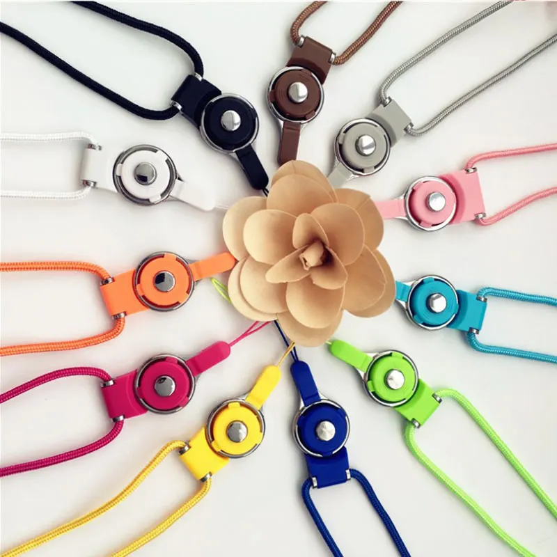 Promotion Mobile Phone Straps Long Design Buckle Plastic Neck Rope ...