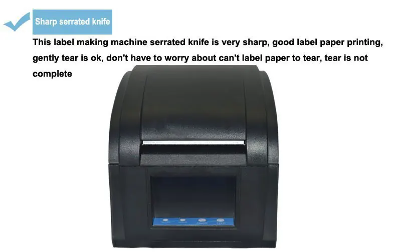 High quality Qr code barcode printer